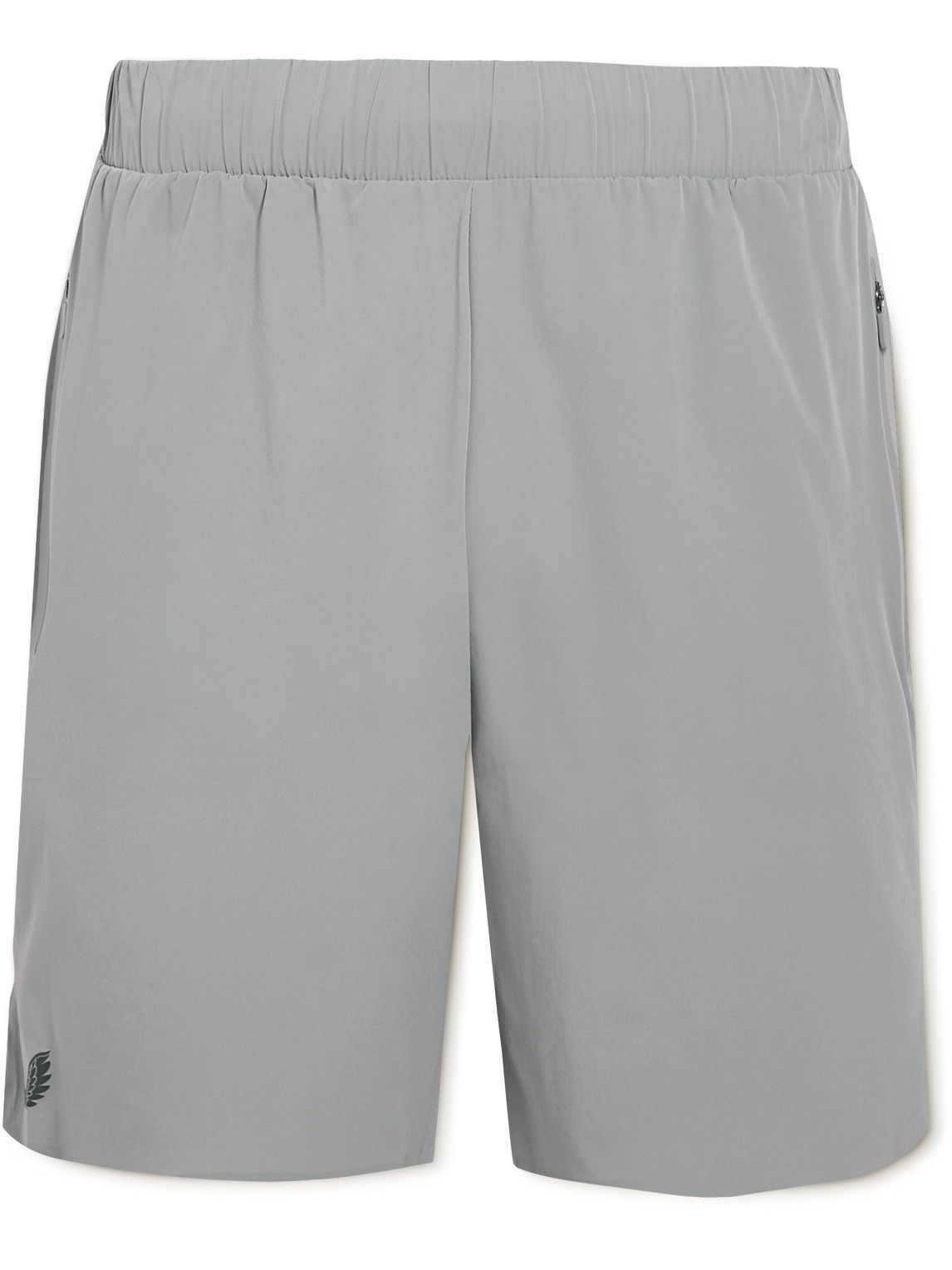 Castore - Active Straight-Leg Logo-Print Stretch Shorts - Gray CASTORE