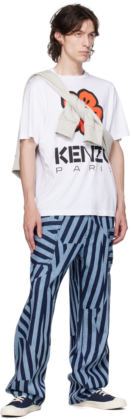 Kenzo Blue Kenzo Paris Dazzle Jeans Kenzo