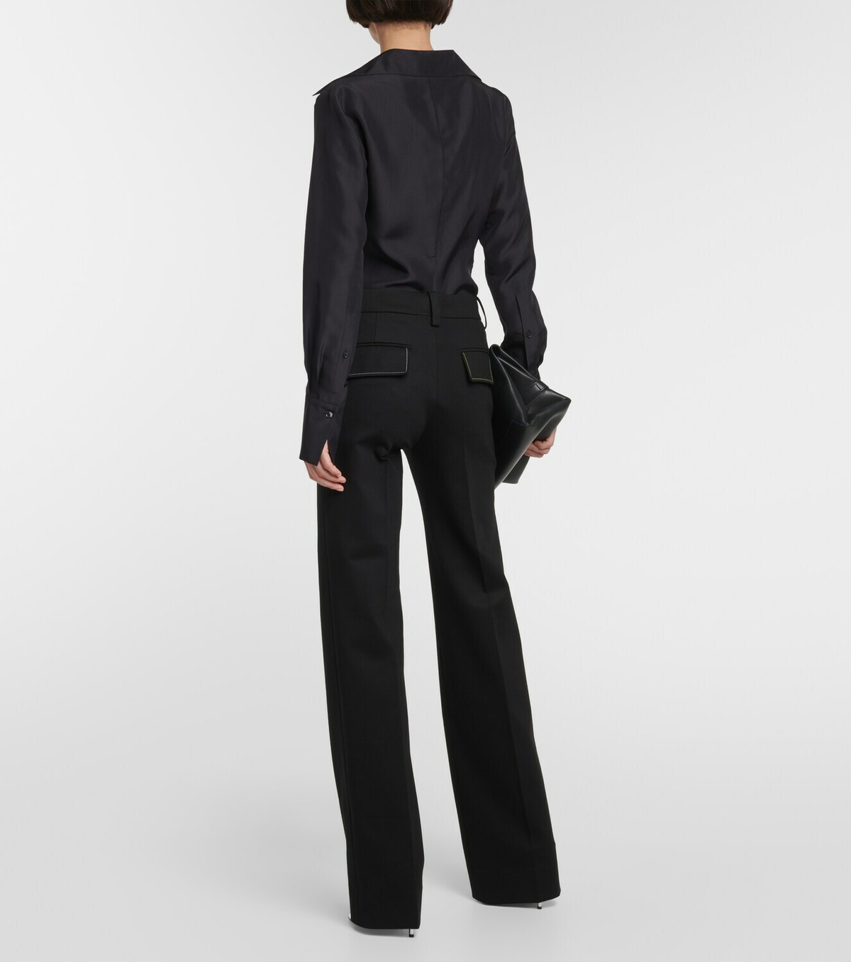 Victoria Beckham Mid-rise slim pants Victoria Beckham