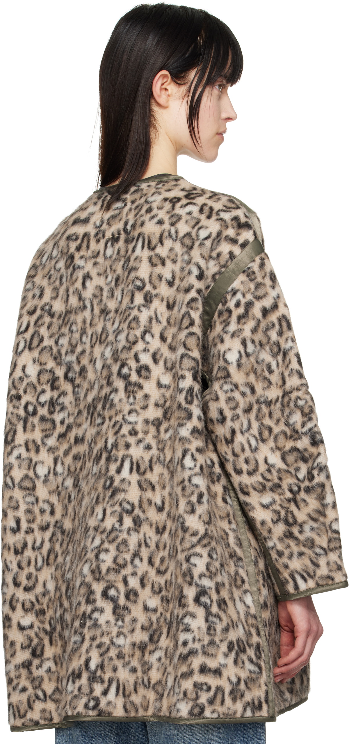 R13 Beige Taped Liner Coat R13