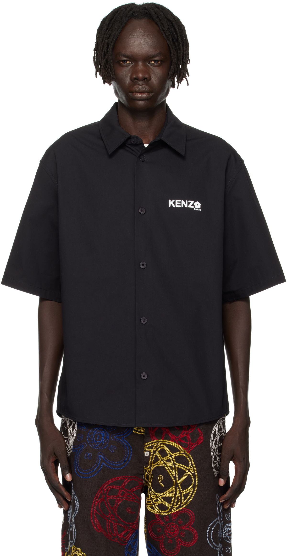 Kenzo Black Kenzo Paris 'Boke Flower 2.0' Shirt Kenzo