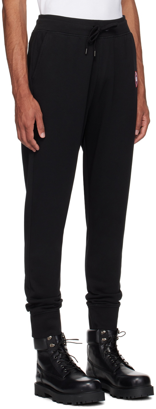 Canada Goose Black Huron Sweatpants Canada Goose