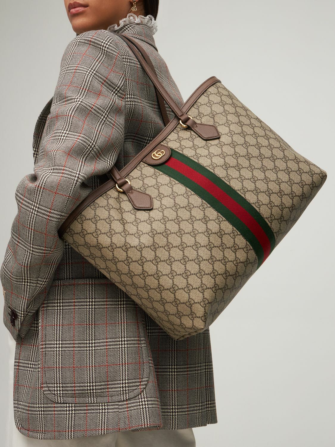 GUCCI - Ophidia Gg Supreme Original Tote Bag Gucci