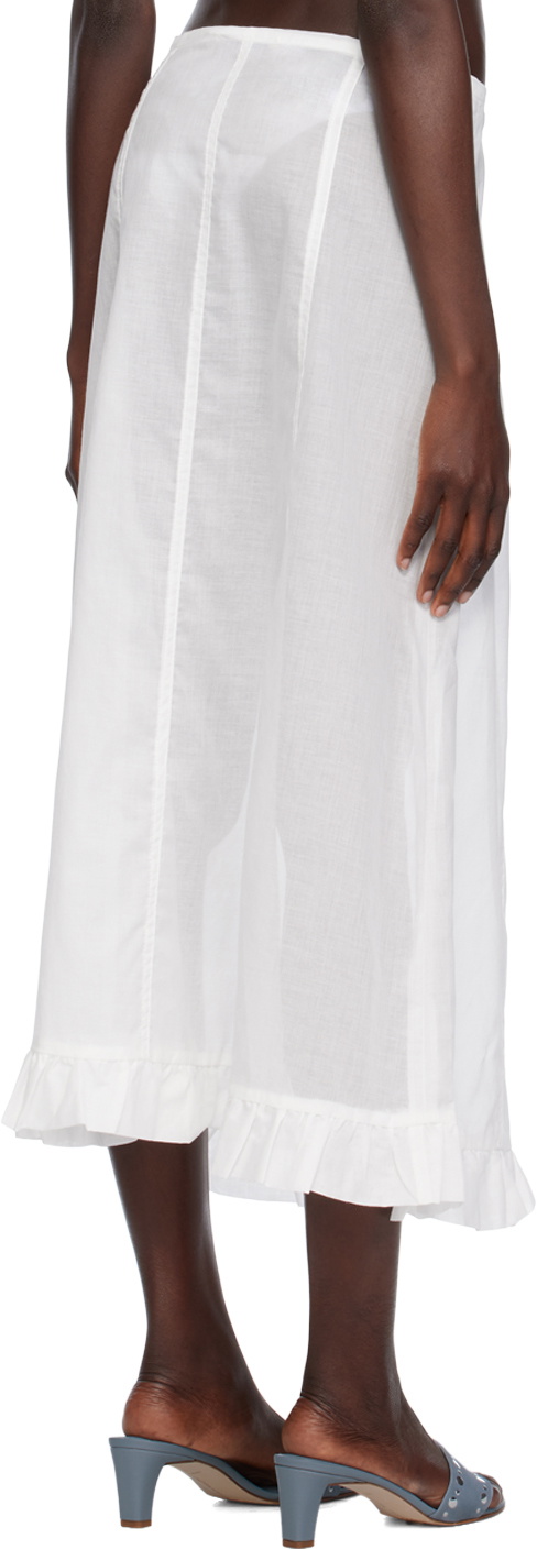Paloma Wool White Andolini Maxi Skirt Paloma Wool
