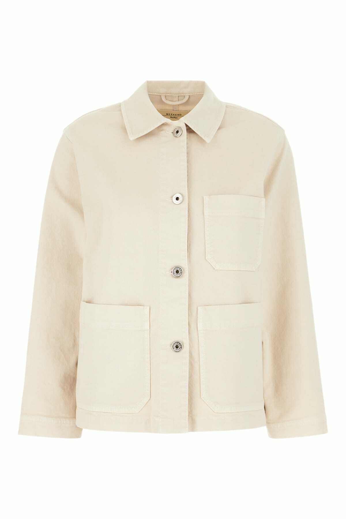 Weekend Max Mara Sand Denim Jacket Weekend Max Mara