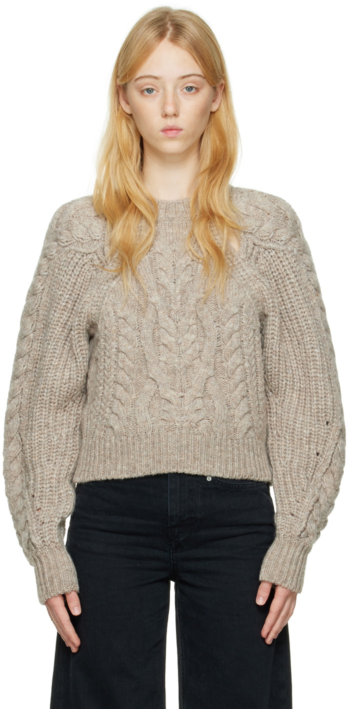 Isabel Marant Taupe Paloma Sweater Isabel Marant