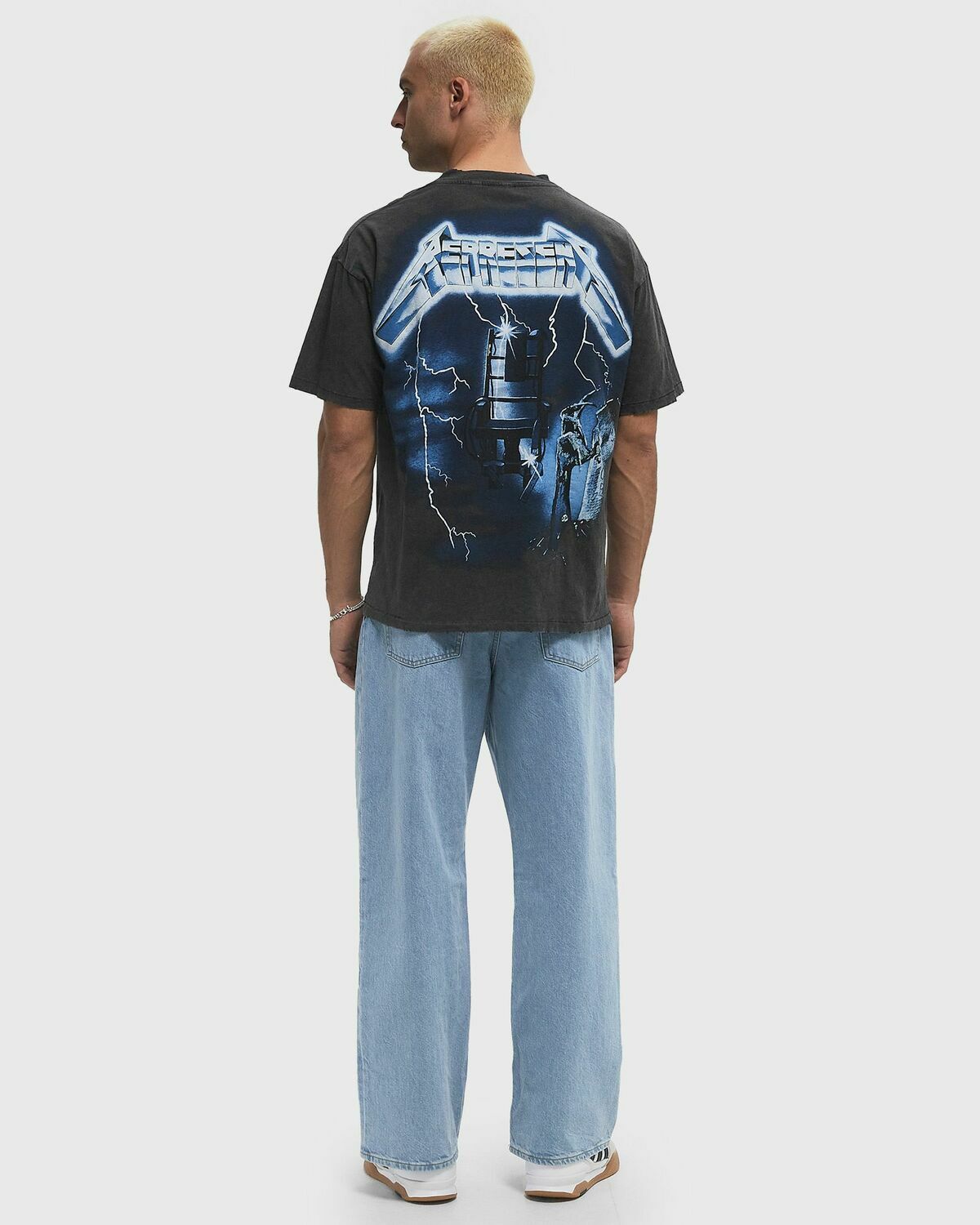 Represent METALLICA RIDE THE LIGHTNING SS TEE Grey Mens Shortsleefe ...