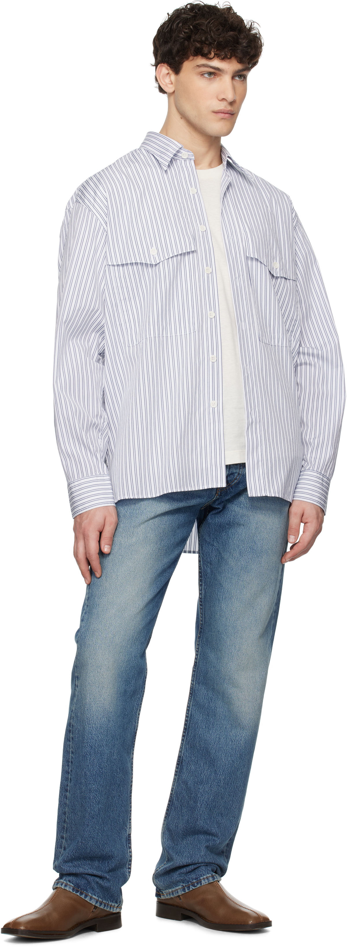 Sunflower White Note Shirt Sunflower
