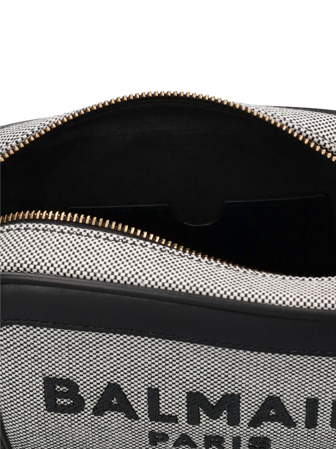 BALMAIN - B-army Logo Canvas Camera Bag Balmain