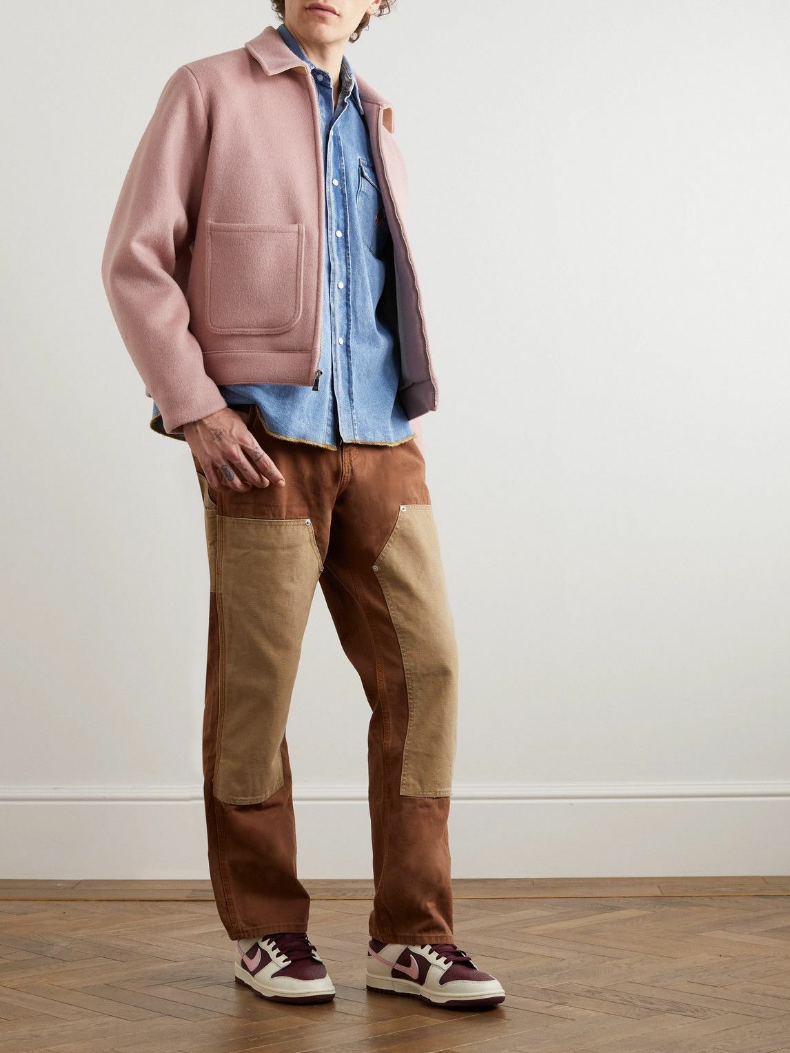 CHERRY LA - Embroidered Denim Jacket - Unknown CHERRY LA