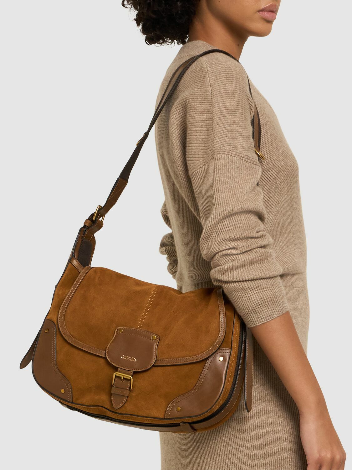 ISABEL MARANT Sierra Suede Shoulder Bag Isabel Marant