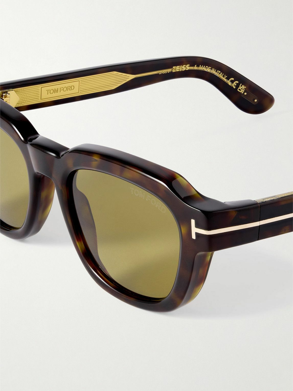 TOM FORD - Icon D-Frame Tortoiseshell Acetate Sunglasses TOM FORD