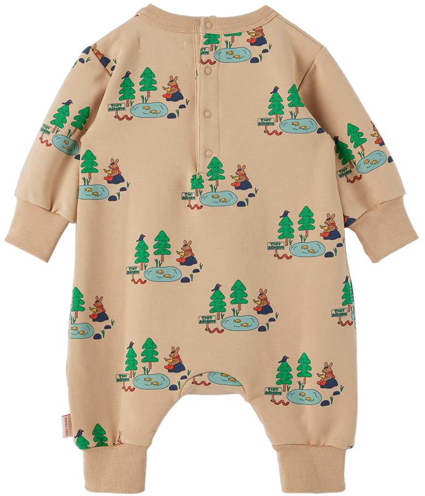 TINYCOTTONS Baby Beige Tiny Réserve Jumpsuit TINYCOTTONS