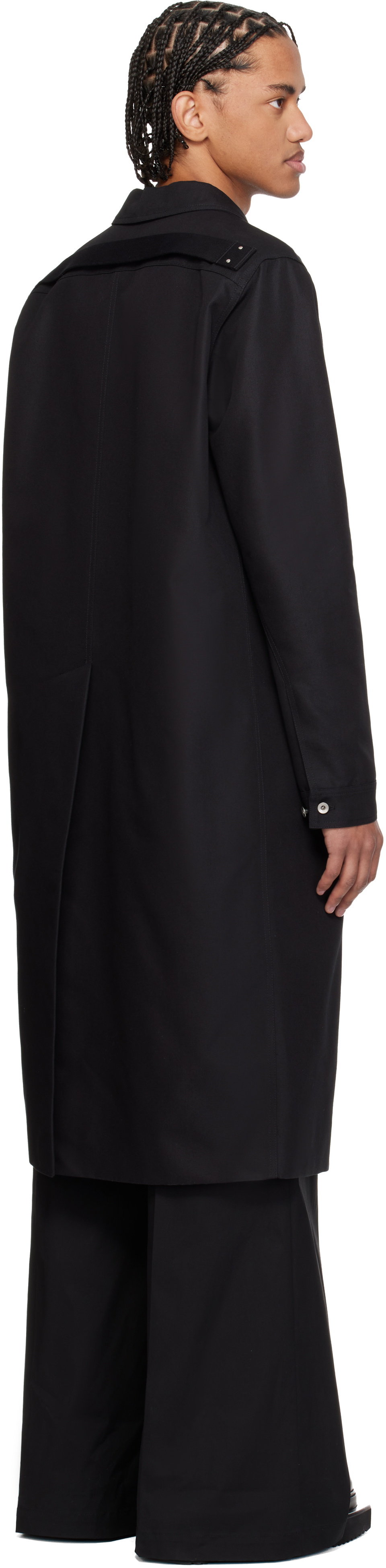 Rick Owens Black Temple Brad Coat Rick Owens