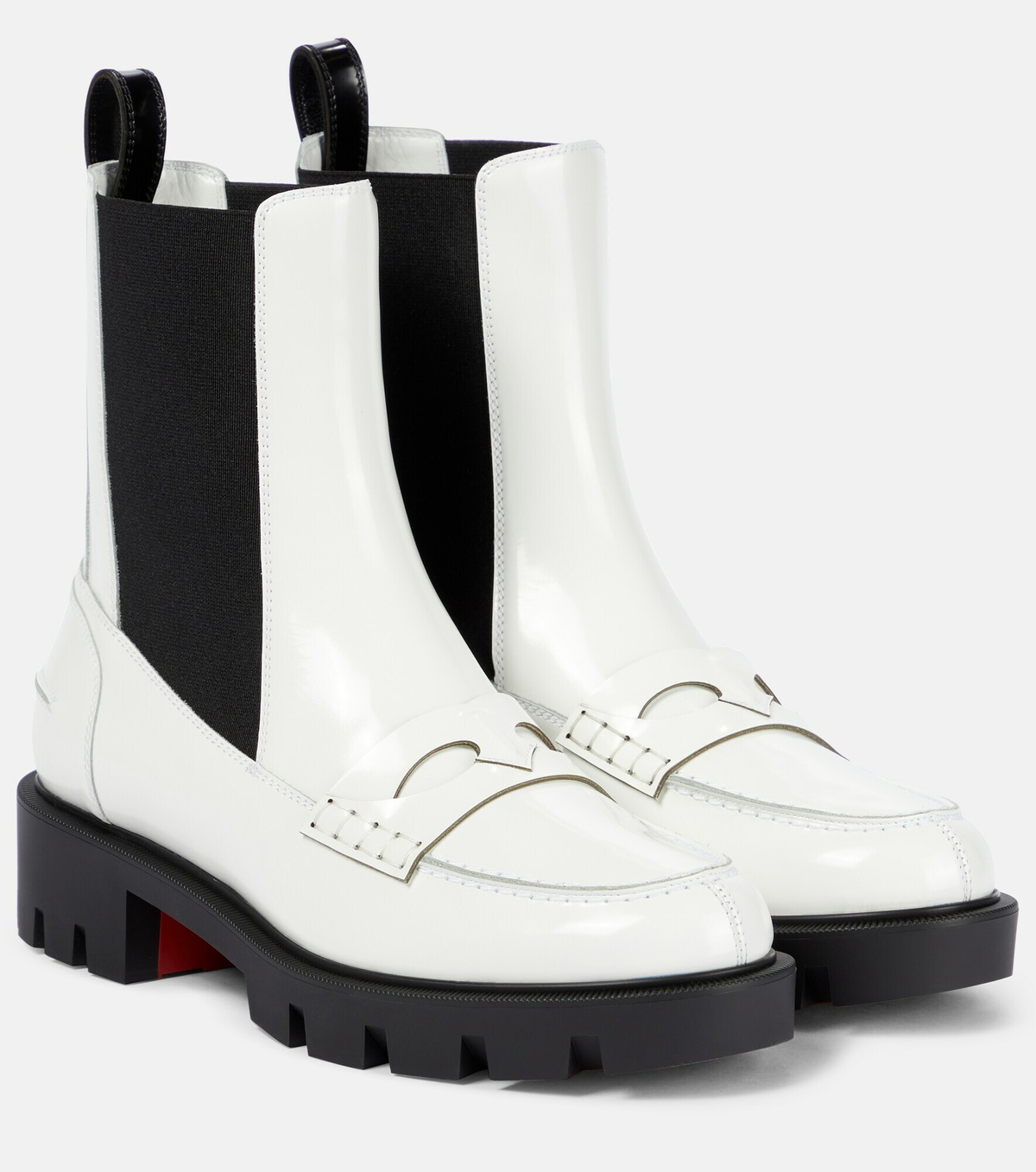 Christian Louboutin - Montezu leather ankle boots Christian Louboutin