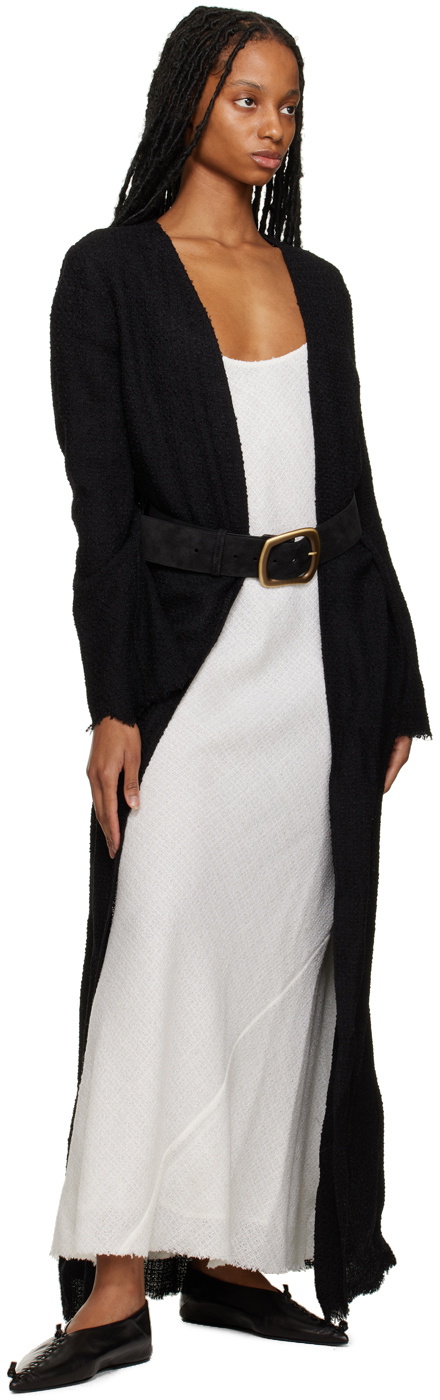 Gabriela Hearst Black Suede Large Simone Belt Gabriela Hearst