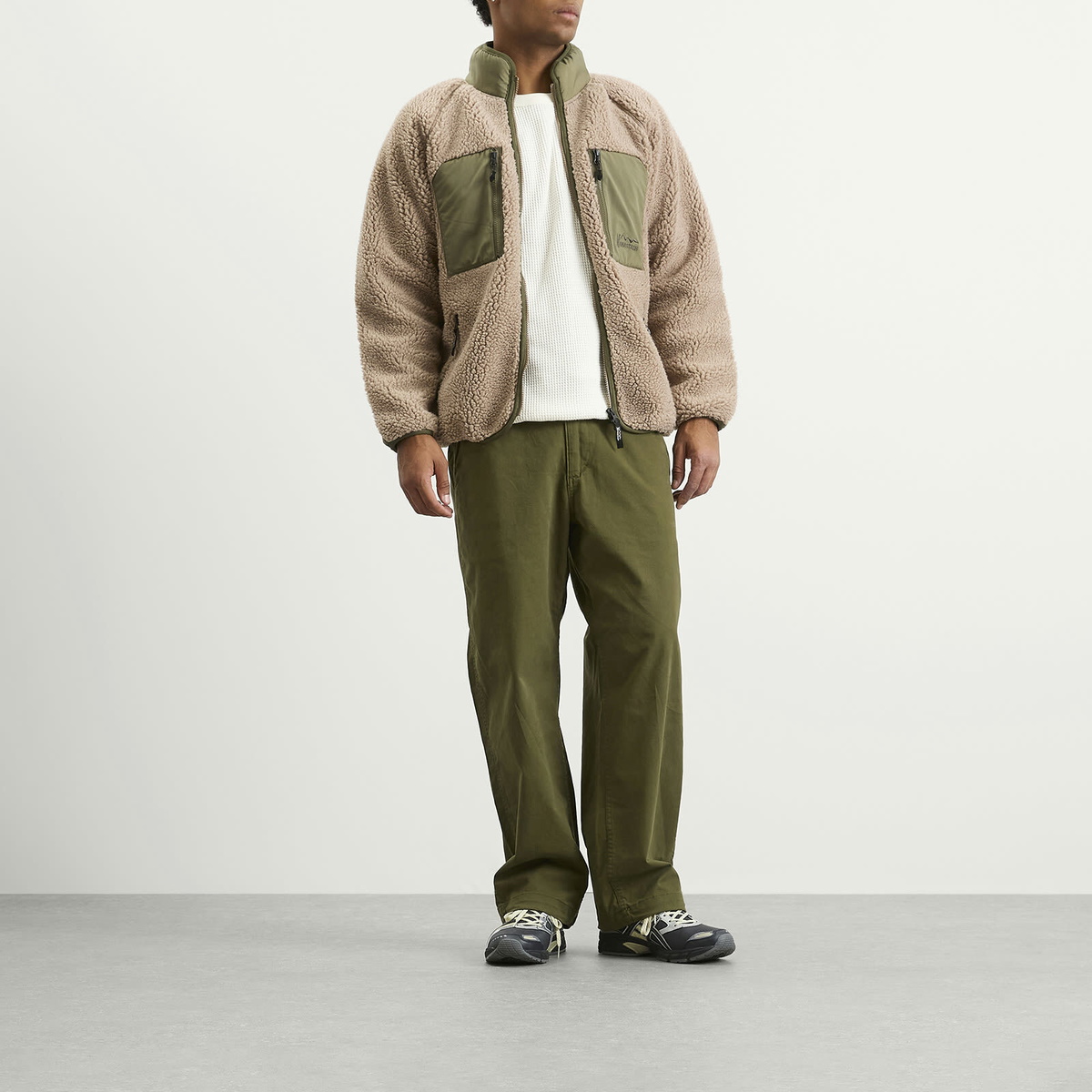 Manastash Men's Mountain Gorilla Fleece Jacket in Mocha Manastash