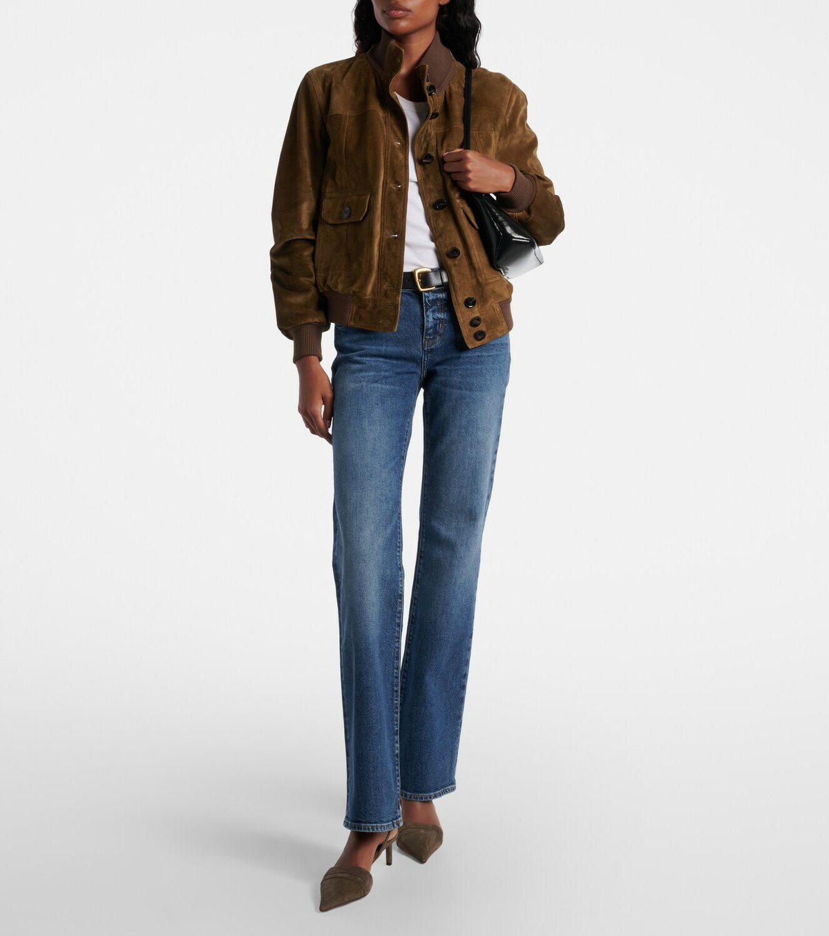 Frame Arrow high-rise bootcut jeans Frame Denim