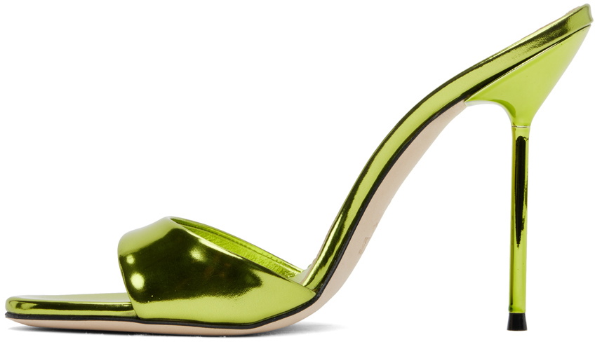 Paris Texas Green Lidia Mules Paris Texas