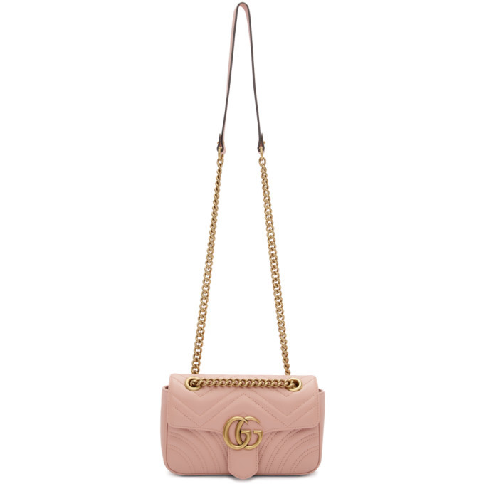 Gucci Pink Mini Marmont 2.0 Bag Gucci
