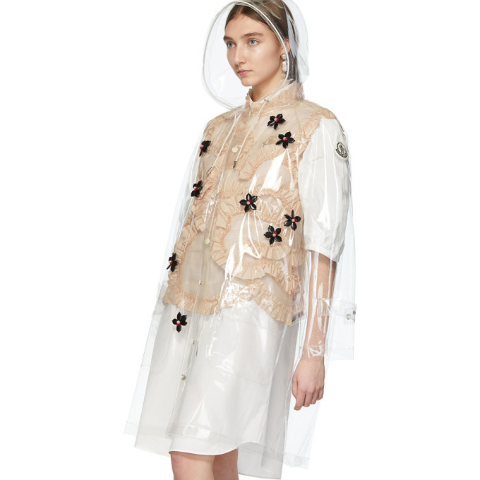 Moncler Genius 4 Moncler Simone Rocha Transparent Coat Moncler Genius