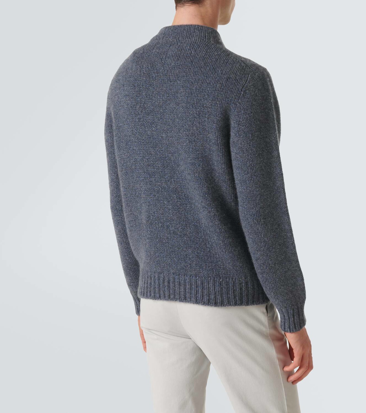 Brioni Cashmere mouliné sweater Brioni