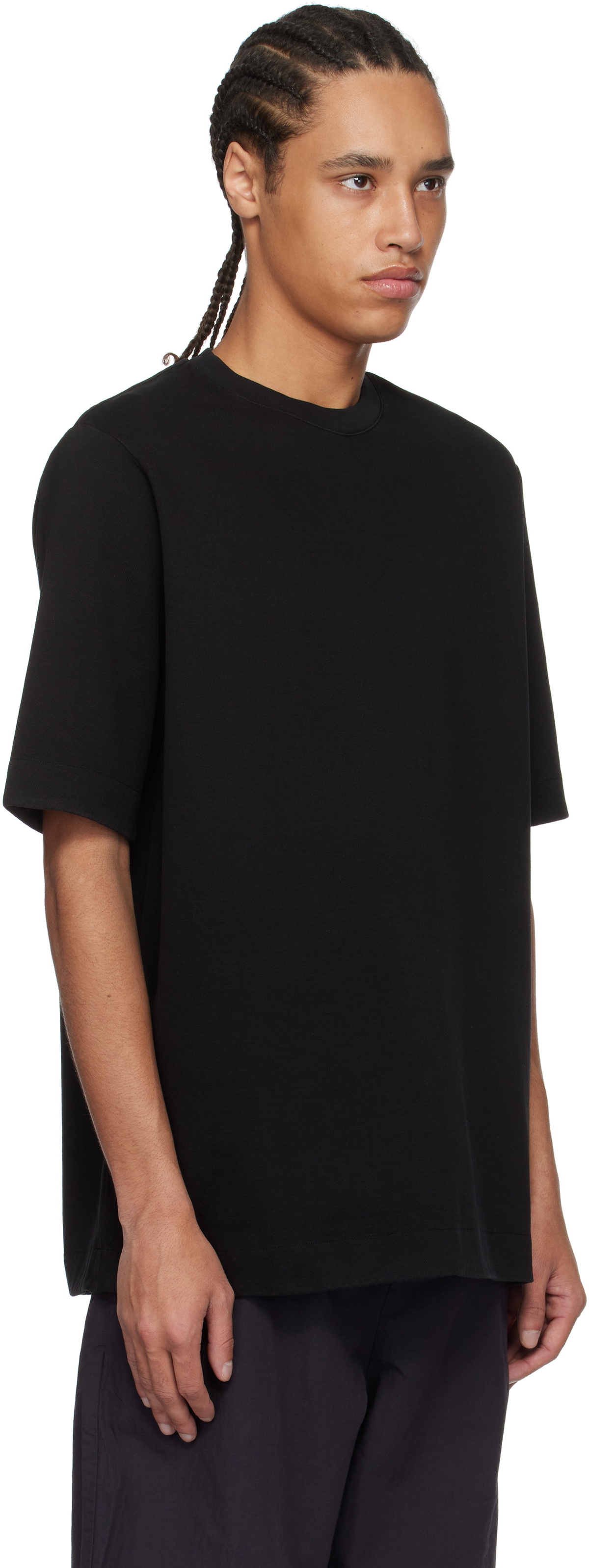 CASEY CASEY Black Felix T-shirt CASEY CASEY