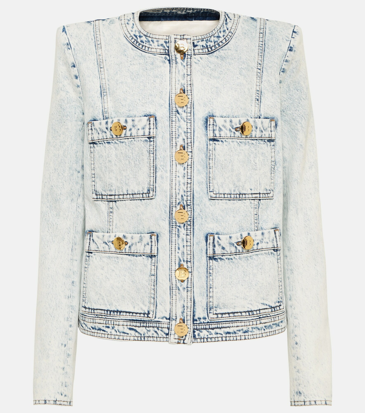 Balmain - Denim blazer Balmain