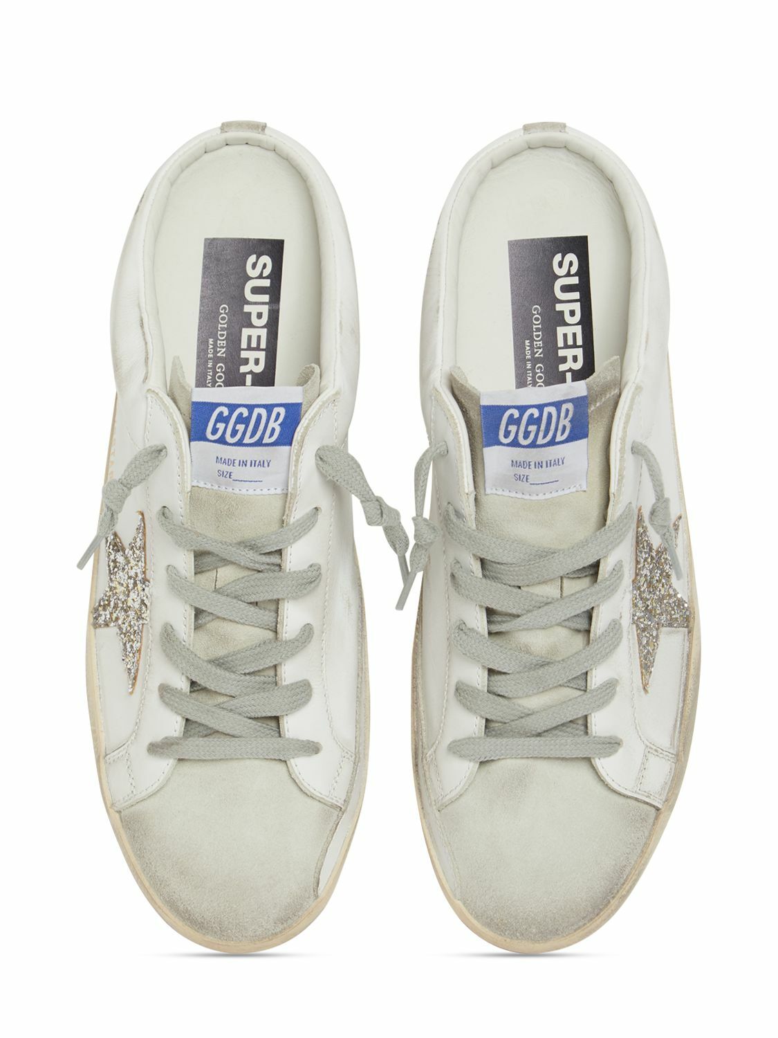 GOLDEN GOOSE - 20mm Super Star Sabot Mule Sneakers Golden Goose Deluxe ...