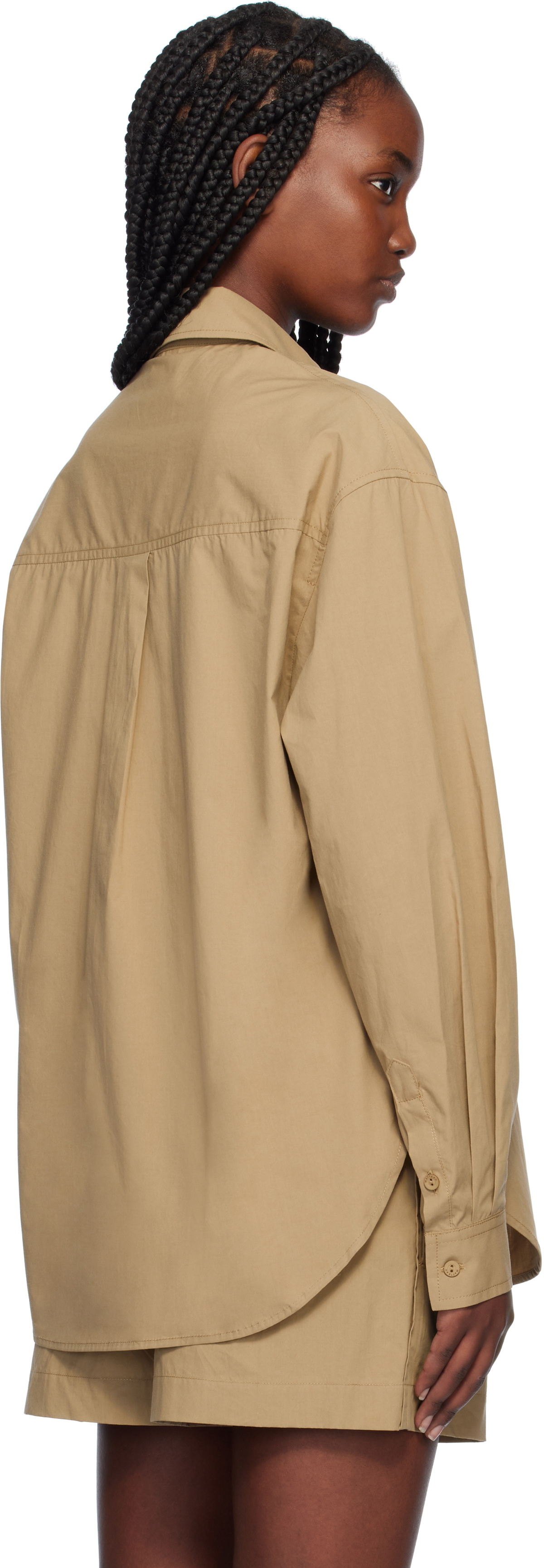 Matteau Tan Relaxed Shirt Matteau