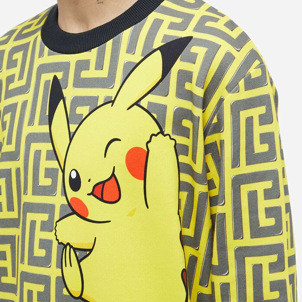Balmain Men's All Over Pokemon Sweat in Multi Balmain