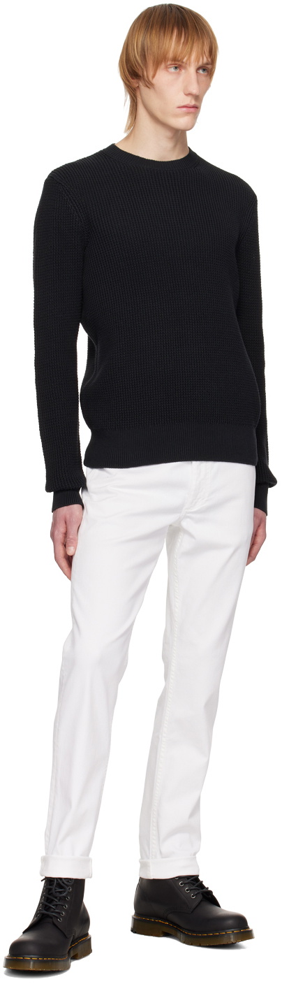 rag & bone Black Dexter Sweater Rag and Bone