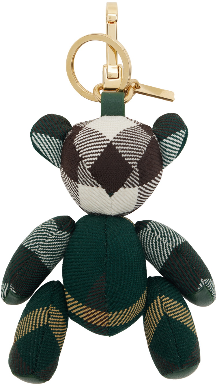 Burberry Green Thomas Bear Keychain Burberry