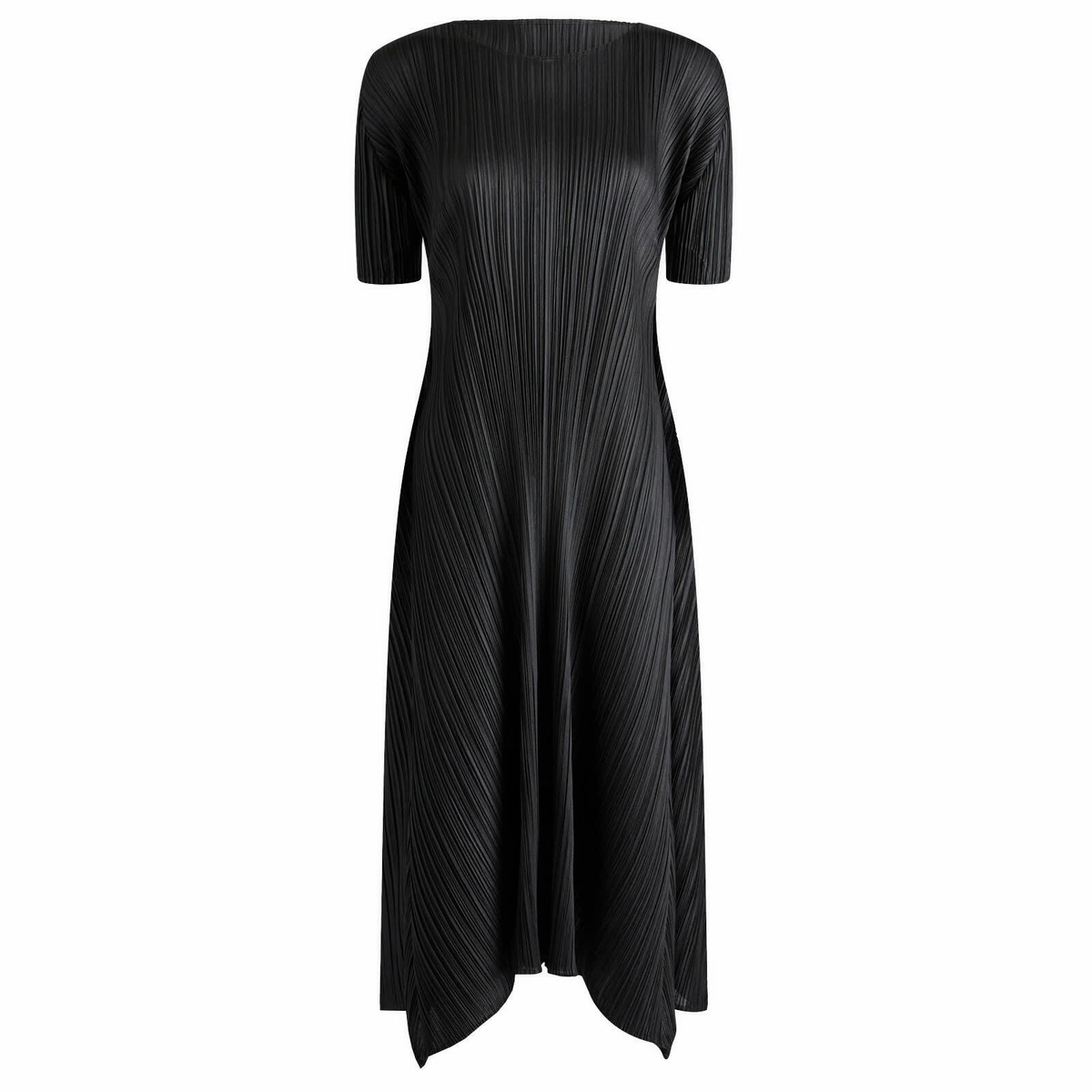 Pleats Please Issey Miyake Women's Dress in 15-Black Pleats Please ...