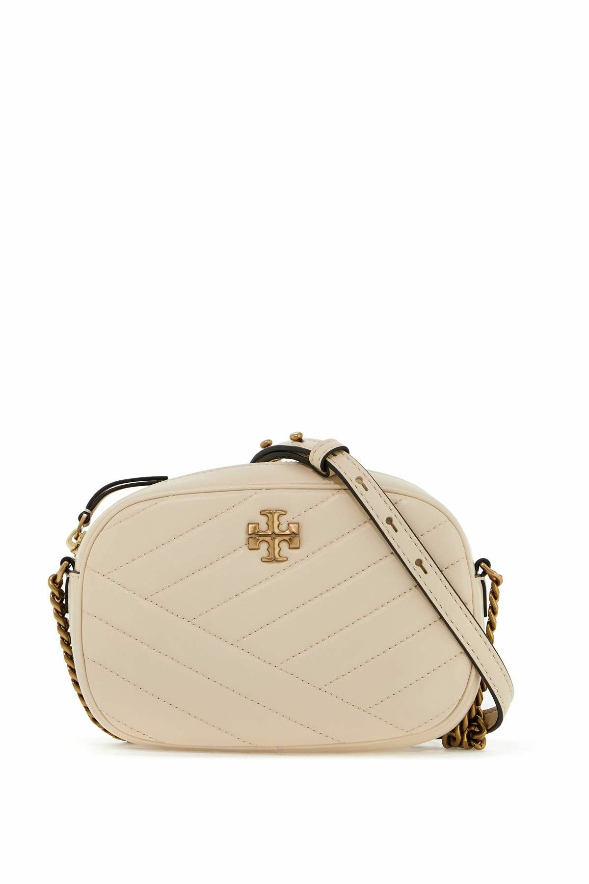 TORY BURCH chevron small kira camera bag Neutro Tory Burch