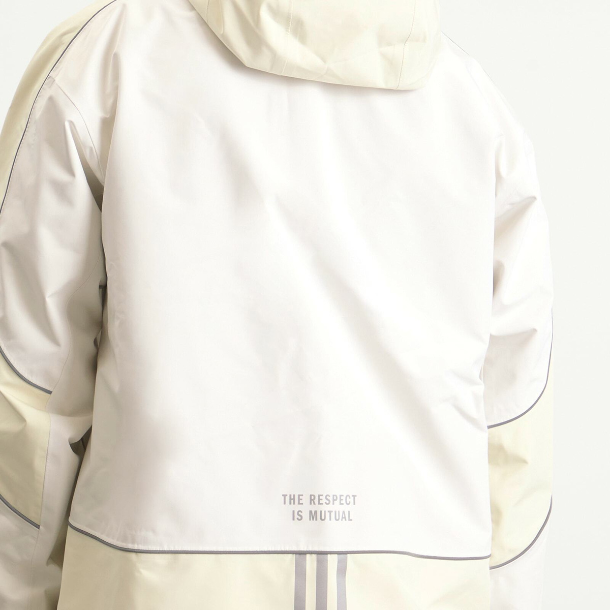 Adidas Men's Consortium Shell Jacket in Chalk White adidas