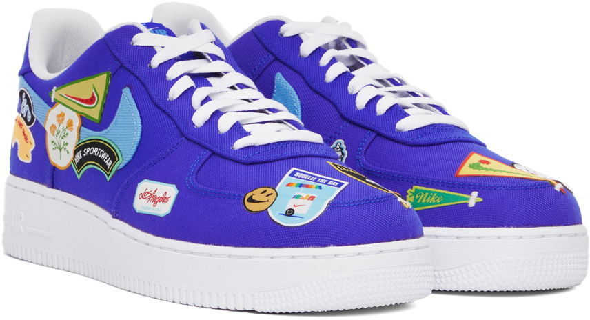 Nike Blue Air Force 1 '07 Sneakers Nike