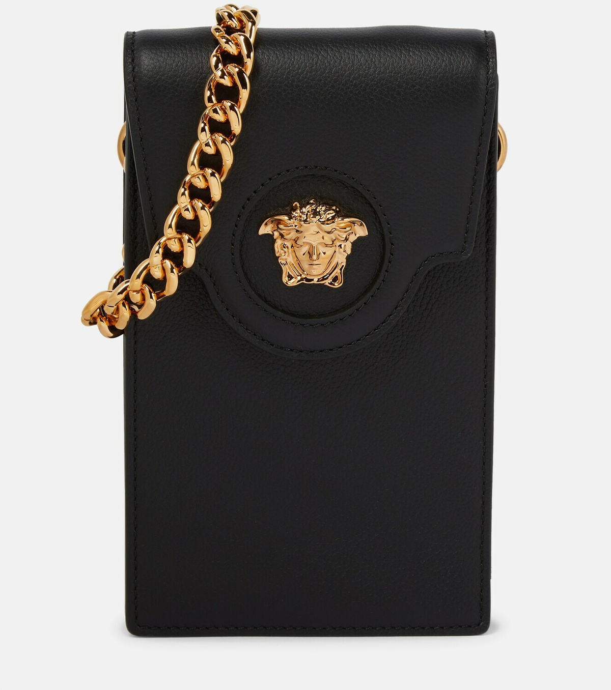 Versace - La Medusa leather phone pouch Versace
