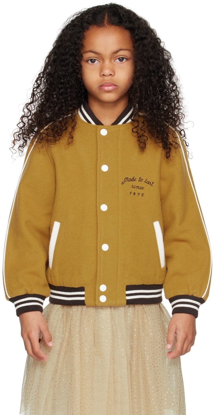 Bonpoint Kids Yellow Booker Jacket Bonpoint