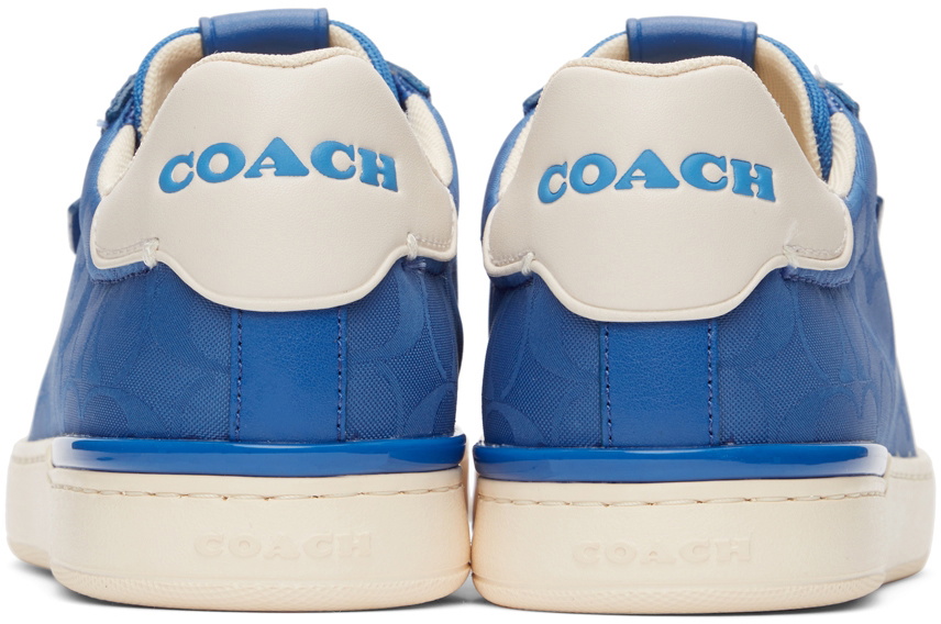 Coach 1941 Blue Jacquard Lowline Sneakers Coach 1941