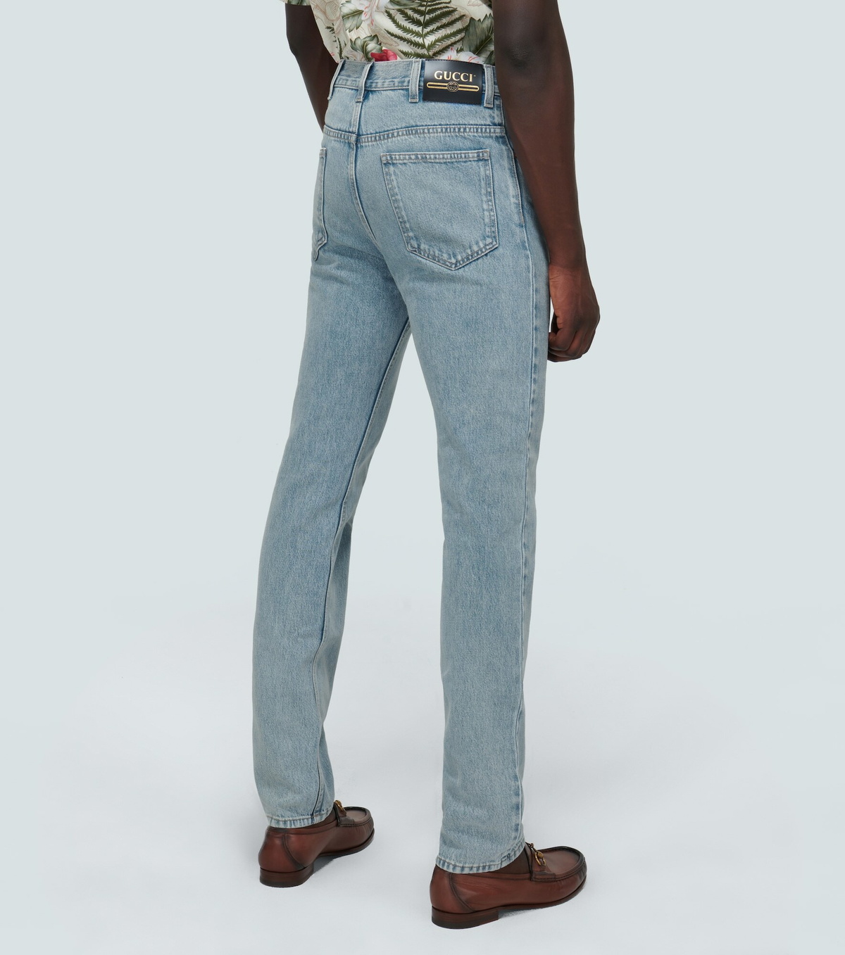 Gucci - Regular-fit stone-bleached jeans Gucci