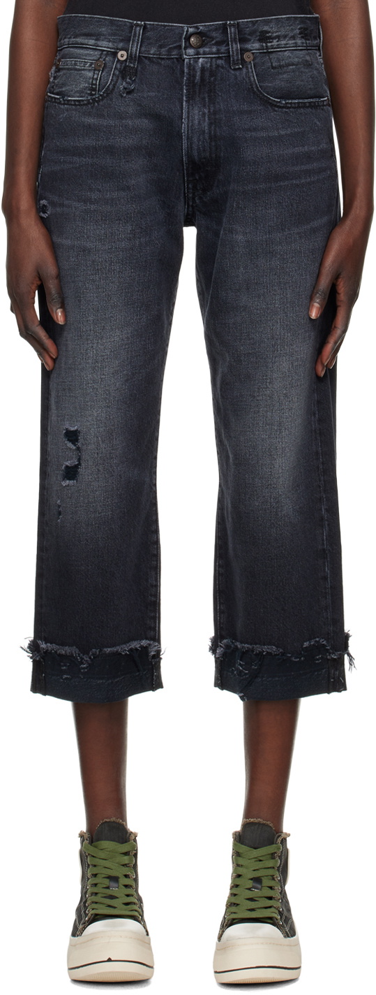R13 Black Boyfriend Jeans R13
