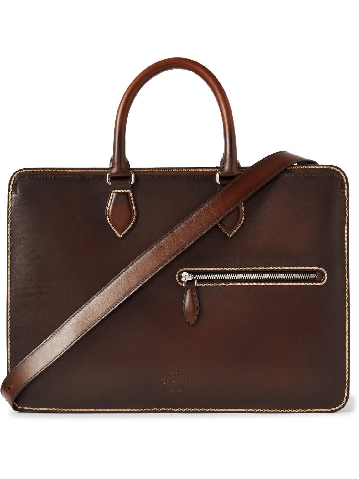 Berluti - Venezia Leather Briefcase Berluti