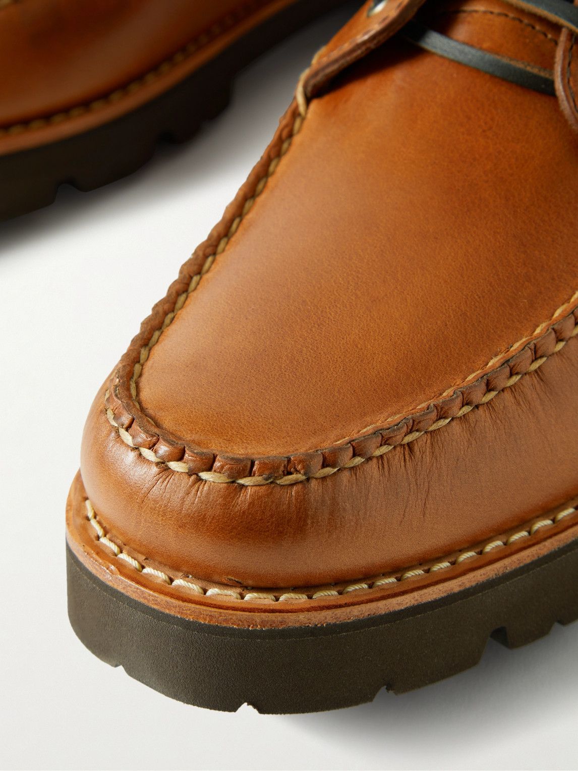 G.H. Bass & Co. - Ranger Moc Harris Leather Boots - Brown G.H. Bass & Co.