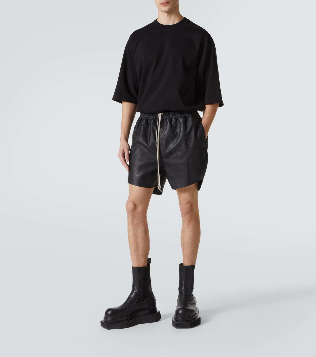 Rick Owens Leather shorts Rick Owens