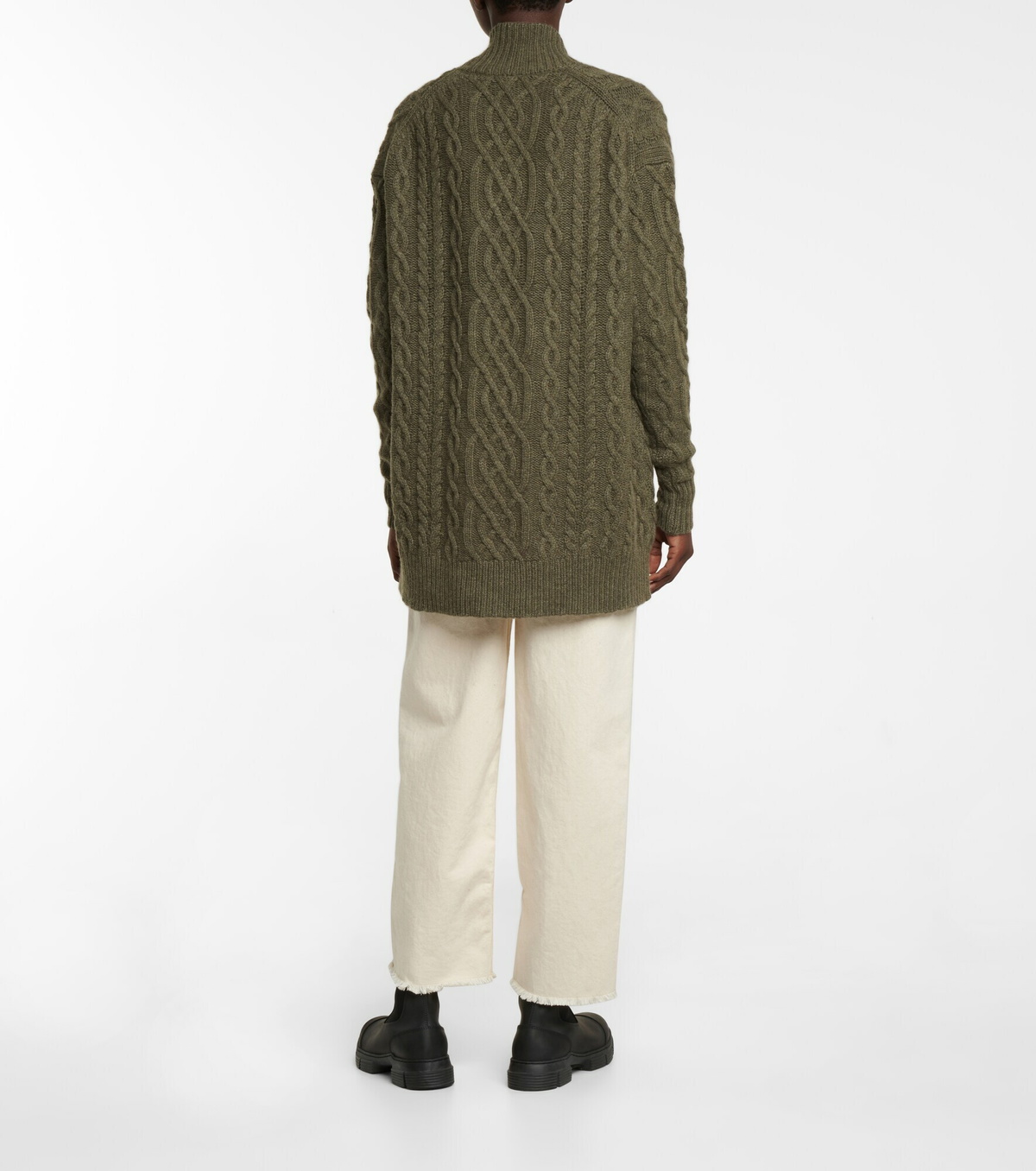 CO - Cashmere cable-knit sweater Coach