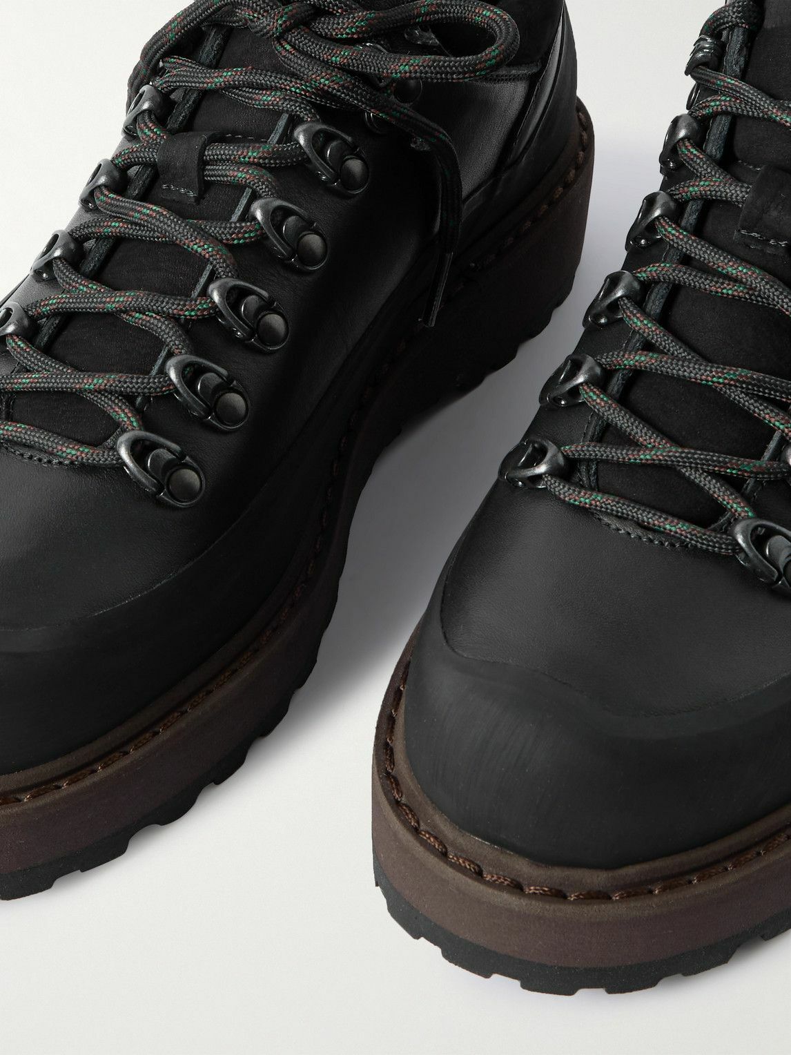 Diemme - Cornaro Gomma Rubber and Suede-Trimmed Full Grain-Leather ...