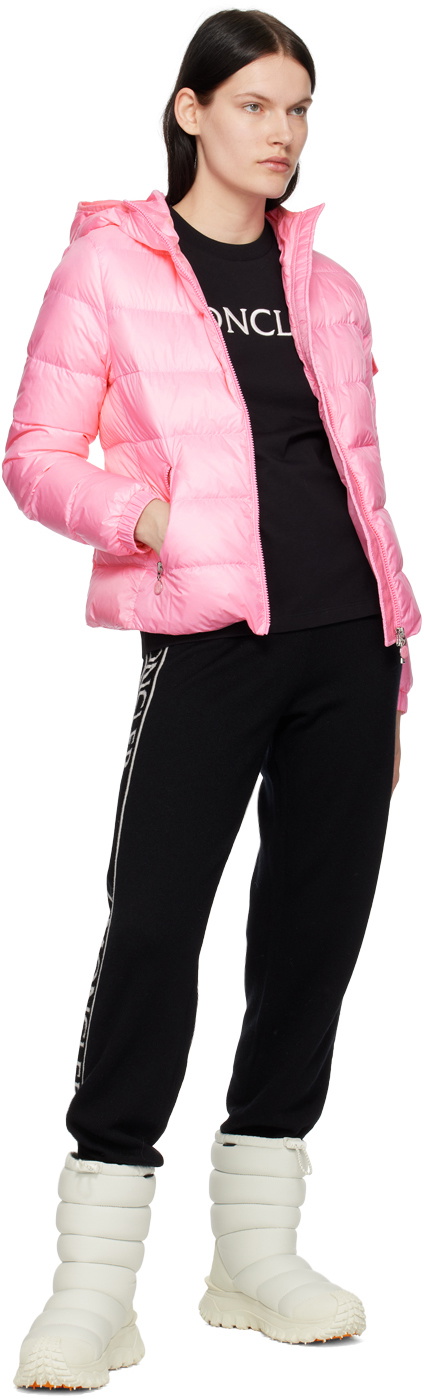 Moncler Pink Gles Down Jacket Moncler