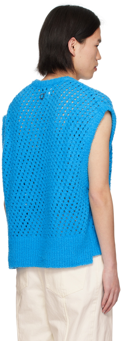 Wooyoungmi Blue Vented Vest Wooyoungmi