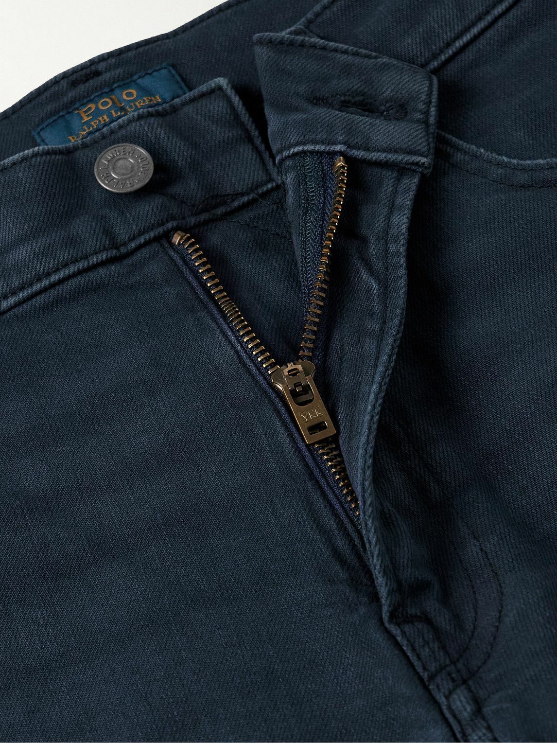Polo Ralph Lauren - Sullivan Distressed Slim-Fit Jeans - Blue Polo ...
